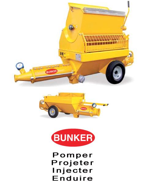données techniques du bunker pompe à beton b100 référence produit b100 ...